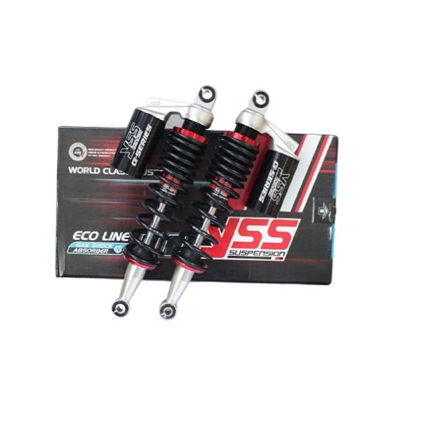 Phuộc YSS G-Series Wave, Future, Dream (Lò Xo Đen/Bình Dầu Đen)